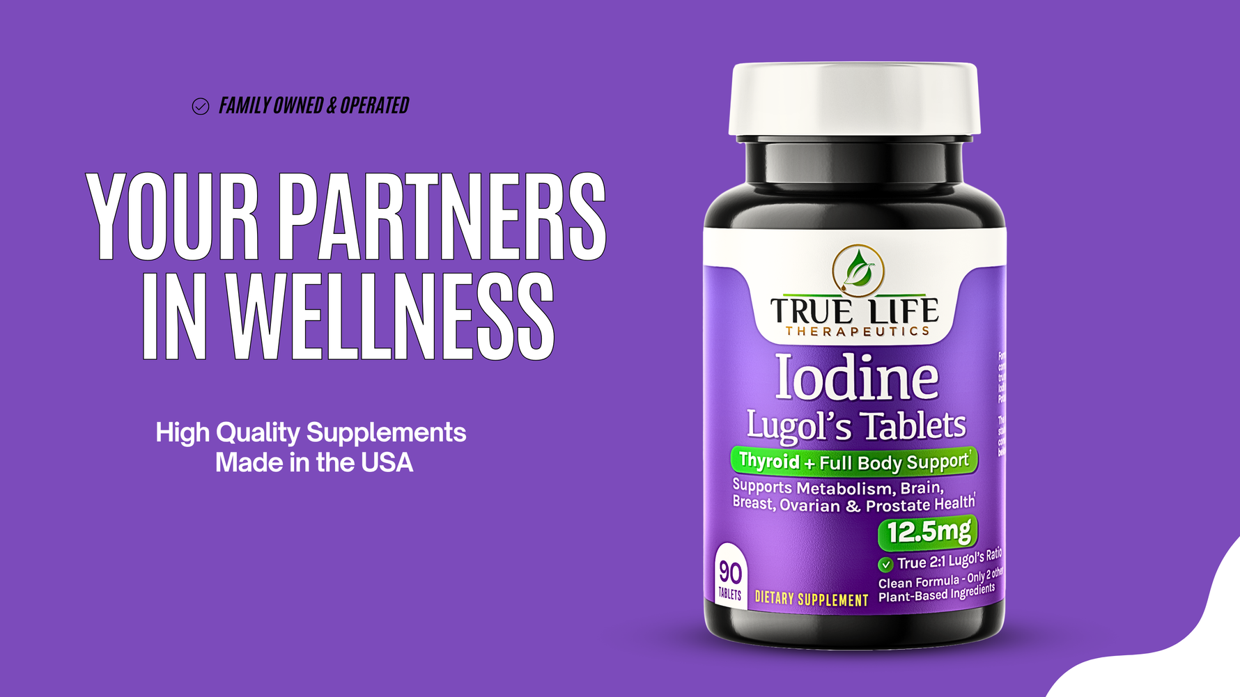 True Life Therapeutics | Therapeutic Strength Supplements